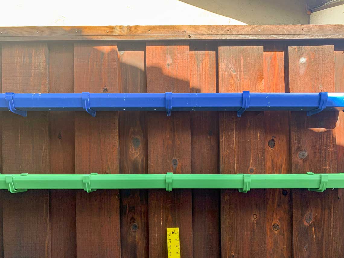 How to Make a Bold and Beautiful Rain Gutter Garden • IkornCrafts