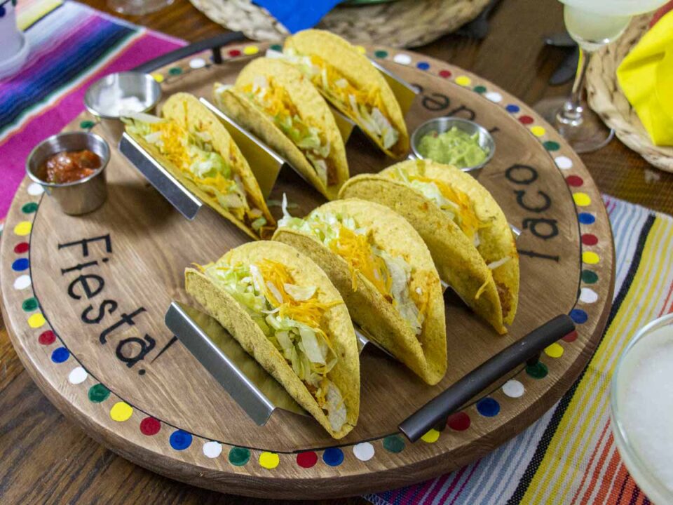 How to Create a Fun Fiesta Tablescape for Taco Night • IkornCrafts